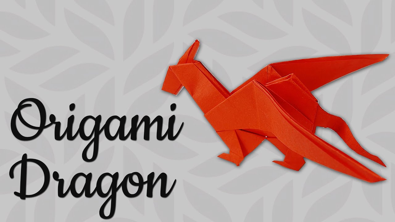 How To Make Paper Dragon | Origami Dragon - YouTube