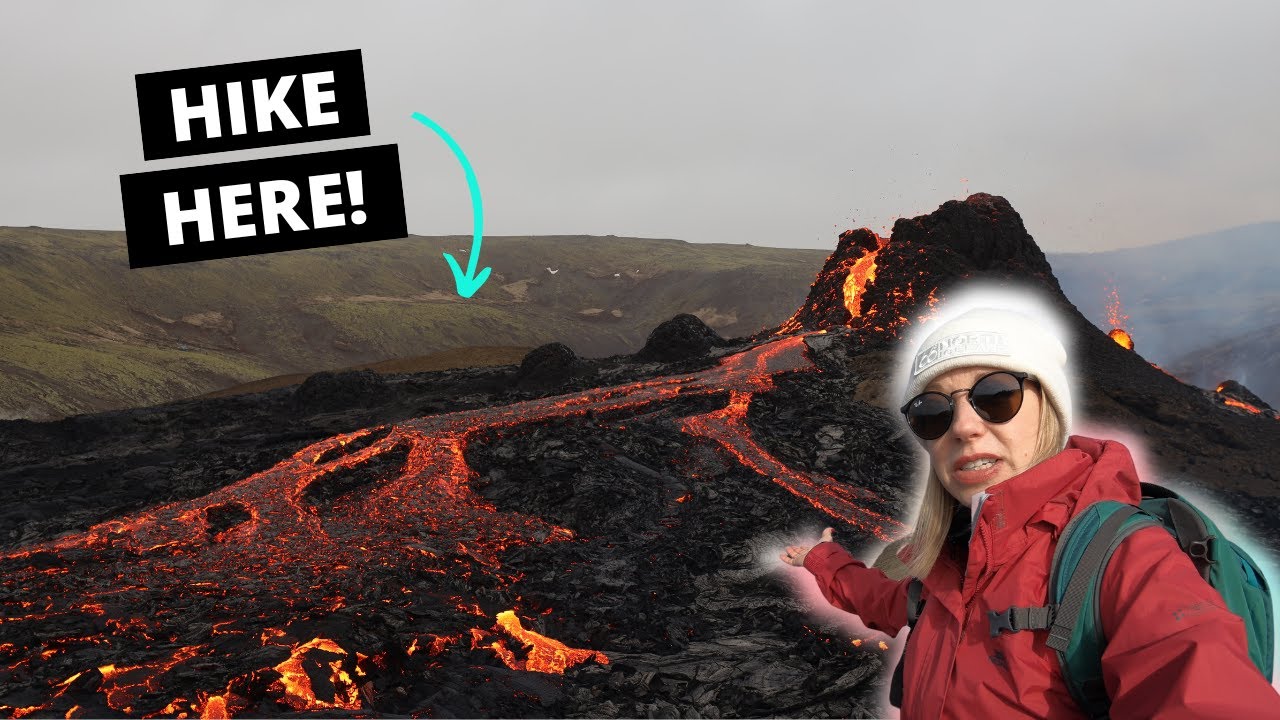 How to Hike to the Volcano in Iceland - YouTube