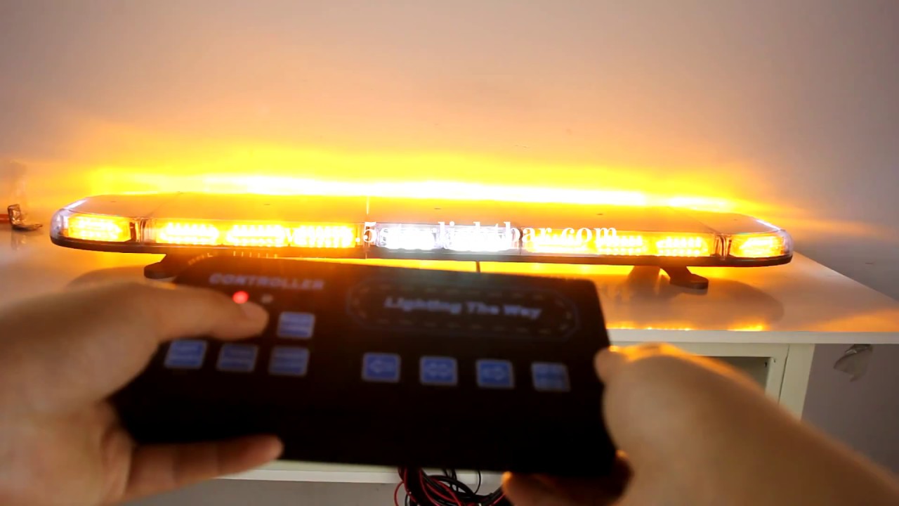 8700D LED Police Warning Lightbar/LED Mini Varsellys/Mini LED lichtbalk ...