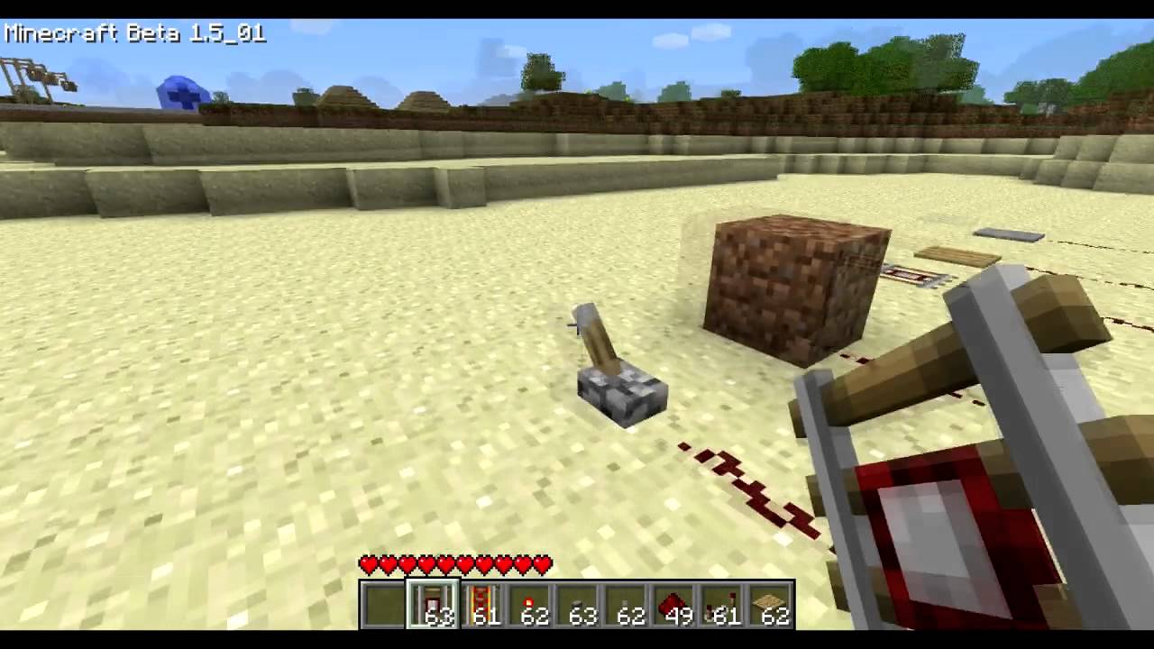 [Tuto minecraft]Part 1- Circuit redstone: Les bases - YouTube