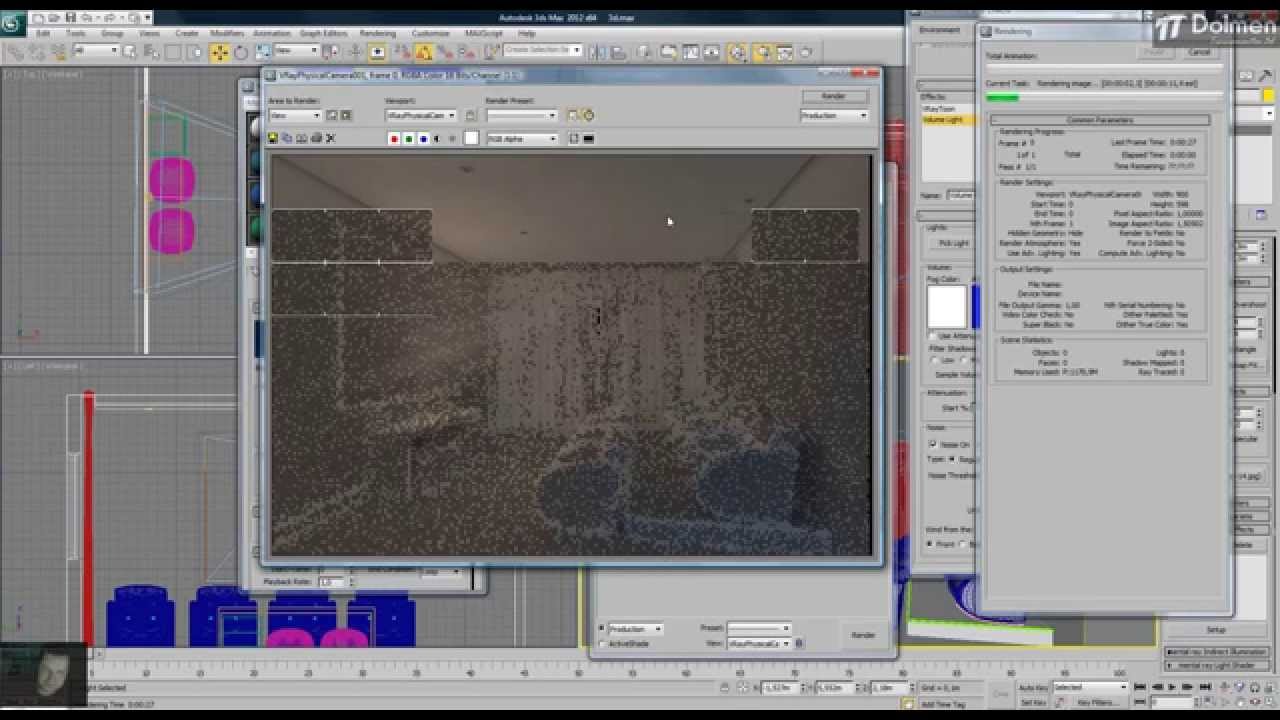 Tutorial Volume Light 3dsmax - YouTube