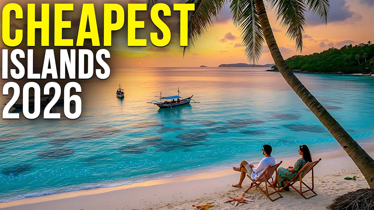 10 UNBELIEVABLY CHEAP ISLANDS for Budget Travel in 2026 - YouTube