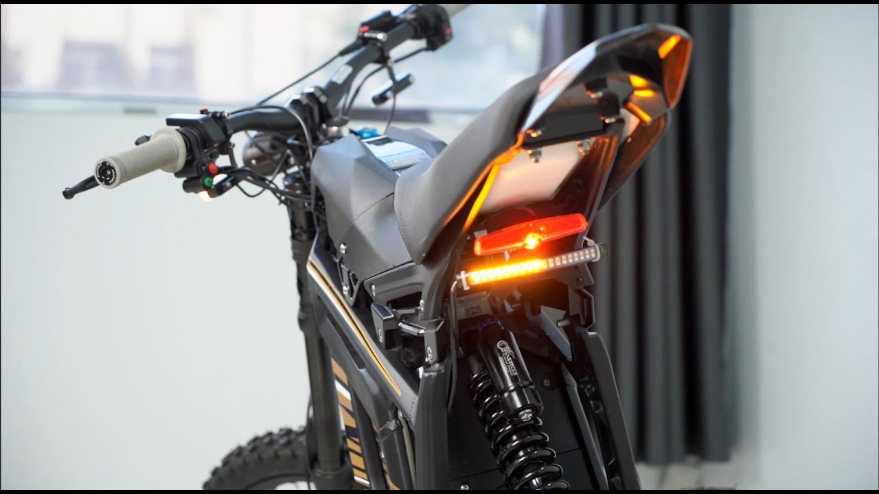 Install Turn Signal Light Kit for Talaria Sting - YouTube