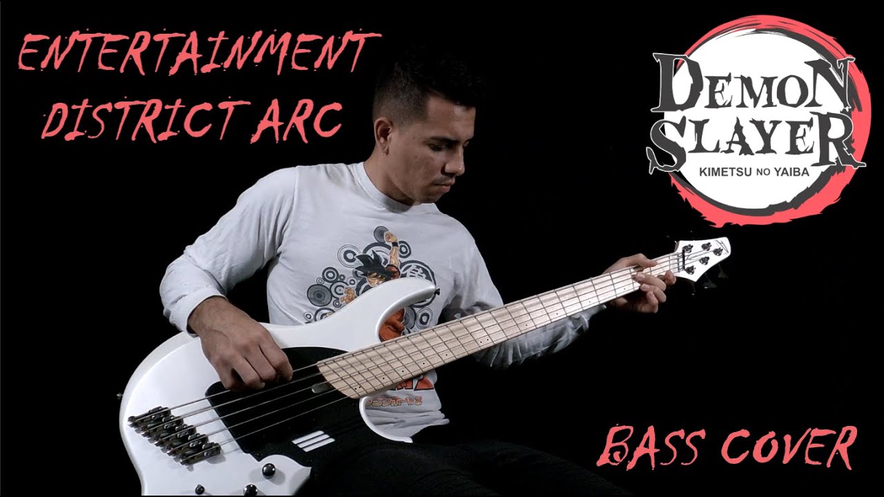 Demon Slayer - Season 2 OP Bass Cover [Aimer - Zankyou Zanka] - YouTube