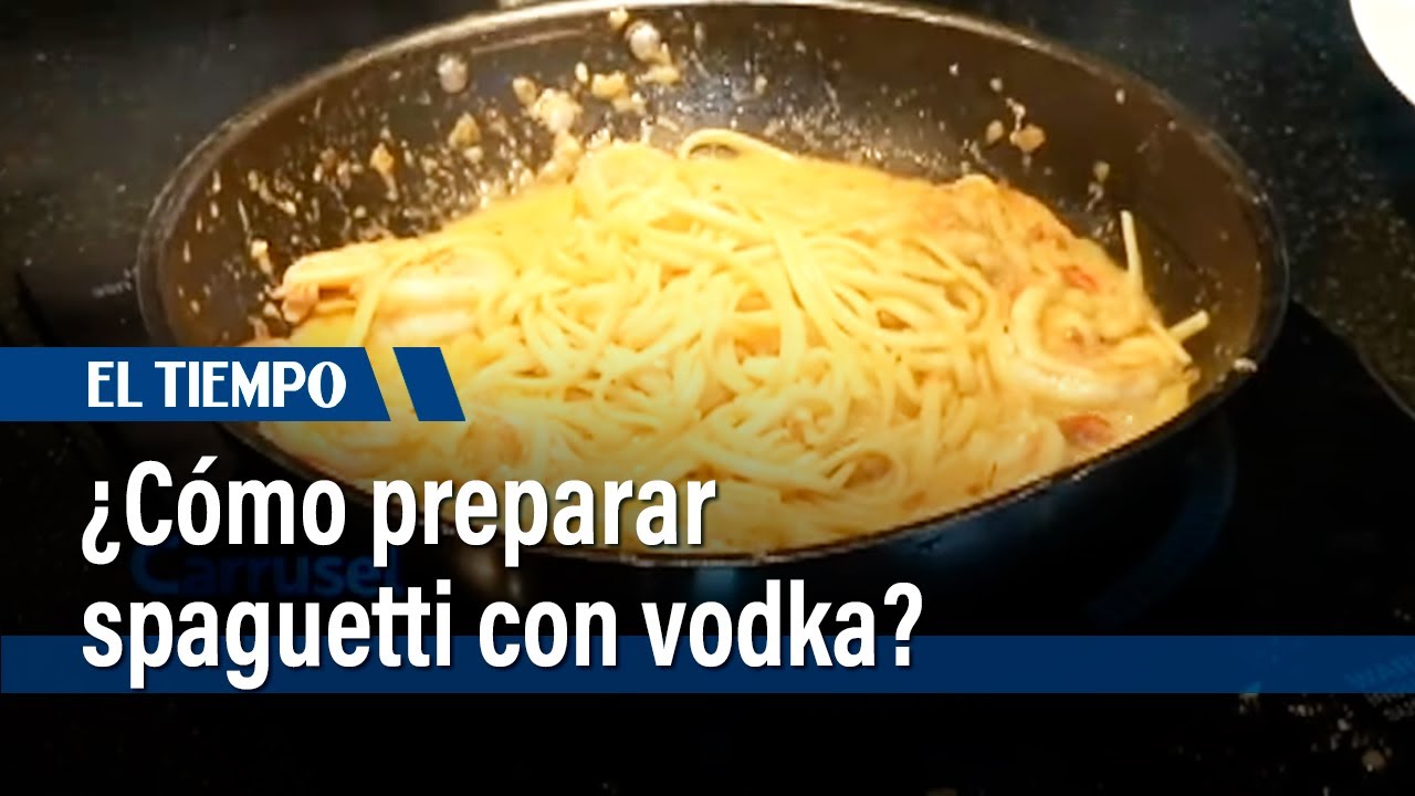 Aprende a preparar una deliciosa pasta en salsa vodka | El Tiempo - YouTube