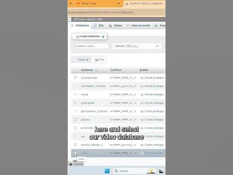 EASIEST Ways to Manage Databases | phpMyAdmin, Database, & SQL Tutorial - YouTube