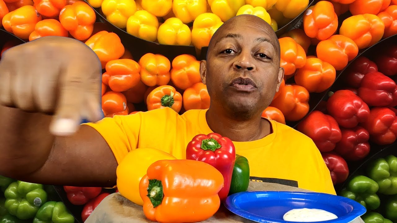 BELL PEPPER CHALLENGE: 4 BELL PEPPERS IN 15 MINUTES BY KC CONNECTION ...