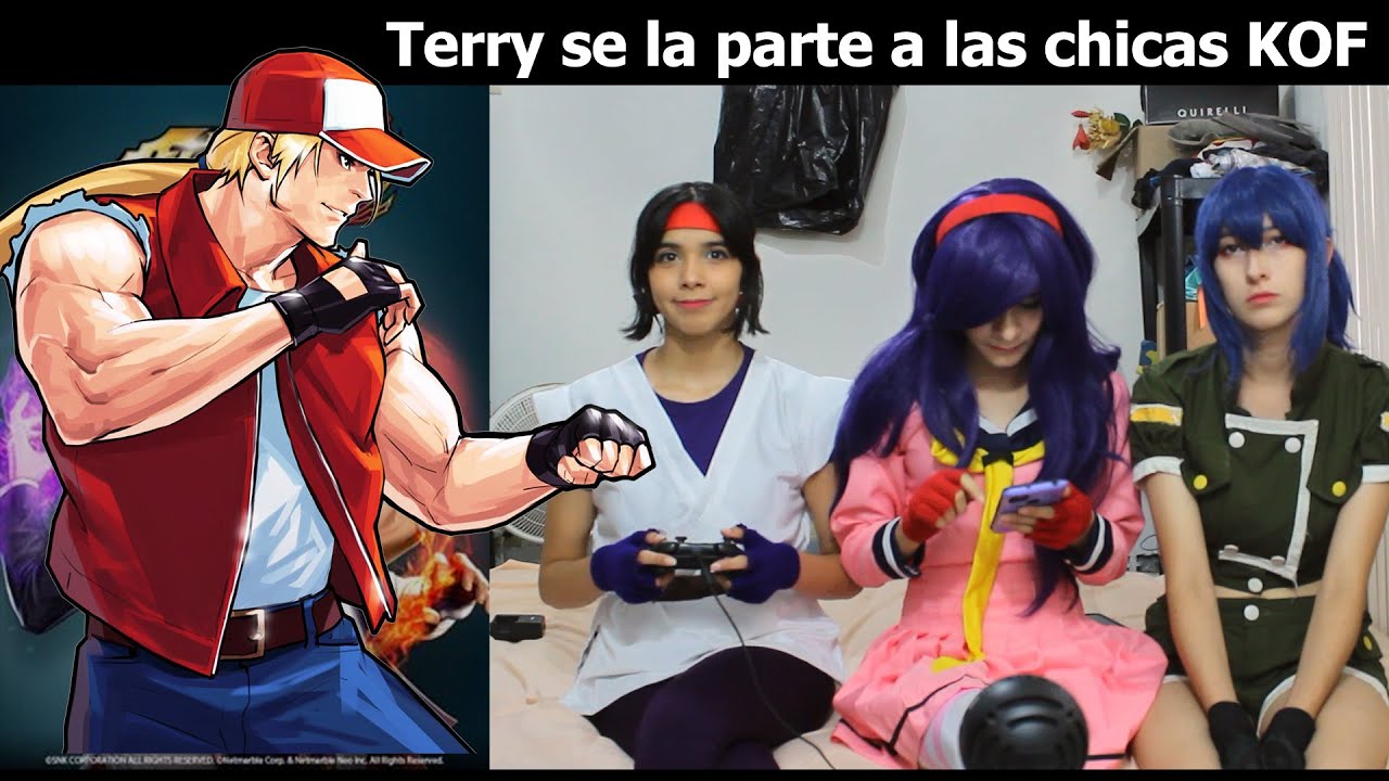 Cosplay Retas - King, Kensou y Kula vs Terry | KOF 2002 UM - YouTube