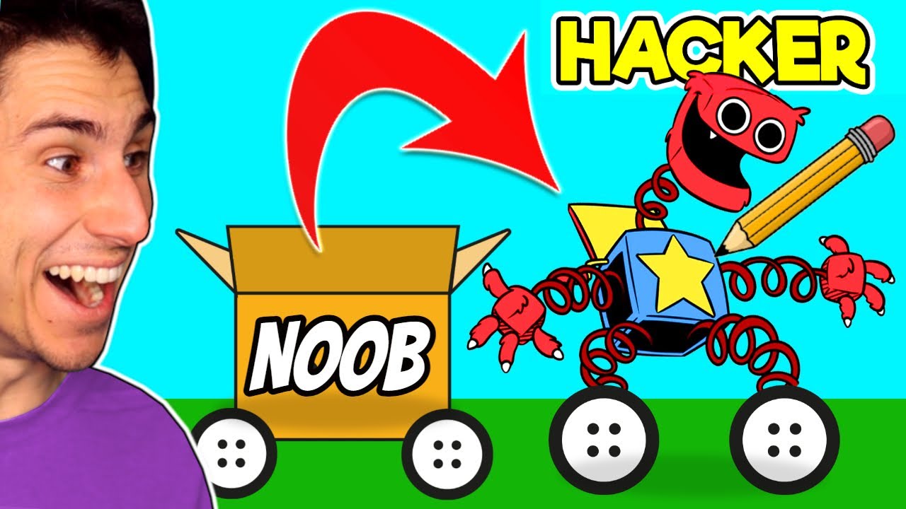 Drawing The BOXY BOO CAR! | Car Drawing Game - YouTube