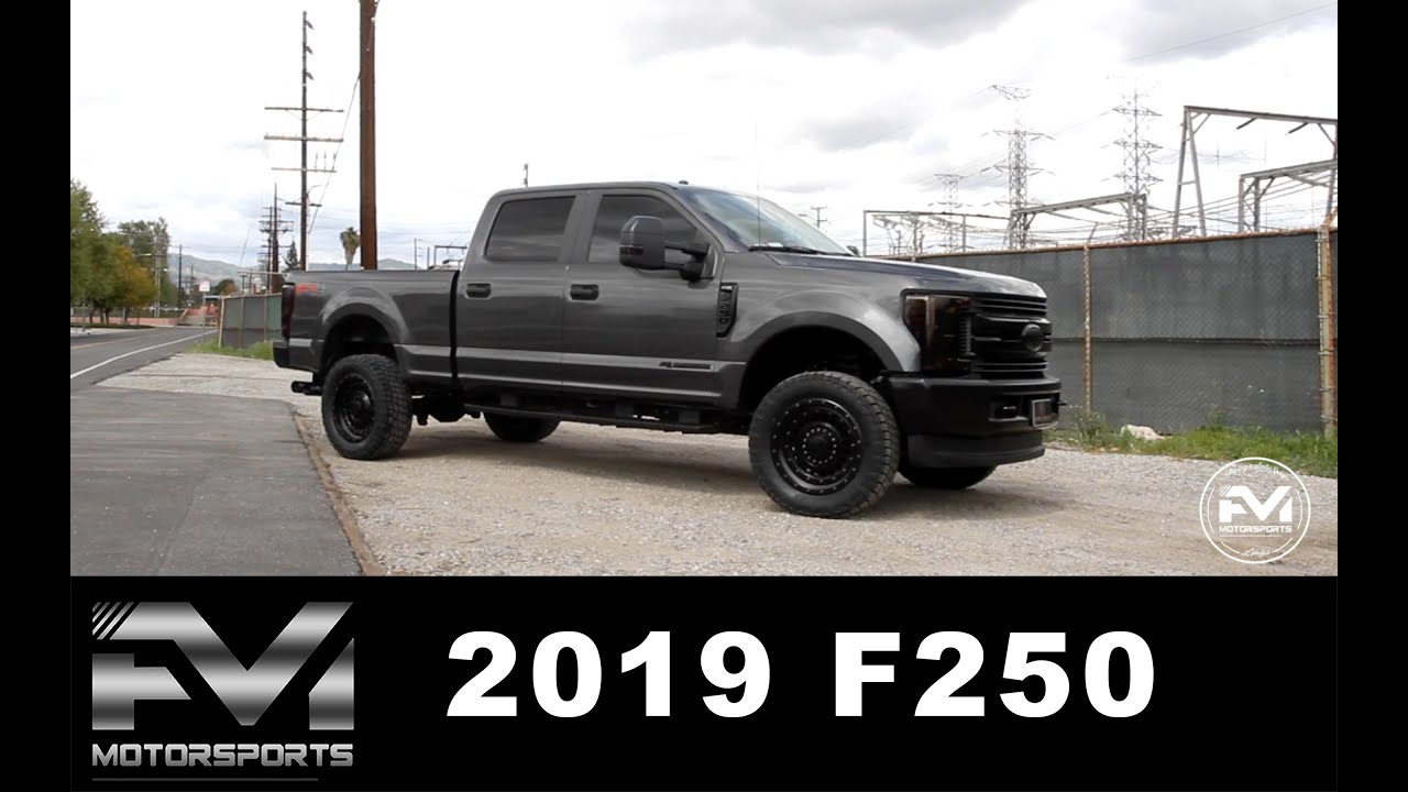 2019 F250 full transformation | Blacking out a 2019 F250 - YouTube