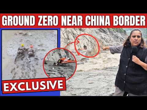 BARKHA NEAR CHINA BORDER IN EXCLUSIVE FROM CHILIME TUNNEL WHERE SEARCH OPS UNDERWAY | NEPAL FLOODS