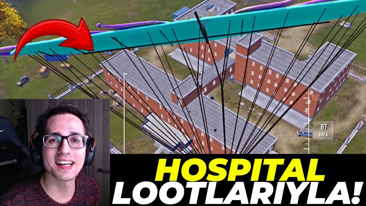 SADECE HOSPITAL LOOTLARIYLA WIN ALMAK ? PUBG MOBILE - YouTube