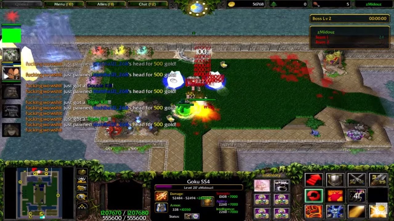 Warcraft 3 Troll and Elves , Map Tong Hop v49.0 - TT live - YouTube