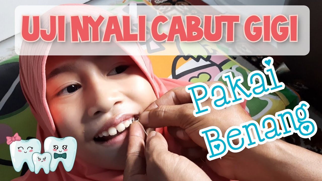 UJI NYALI, Balqis perdana cabut gigi pakai benang?! - YouTube