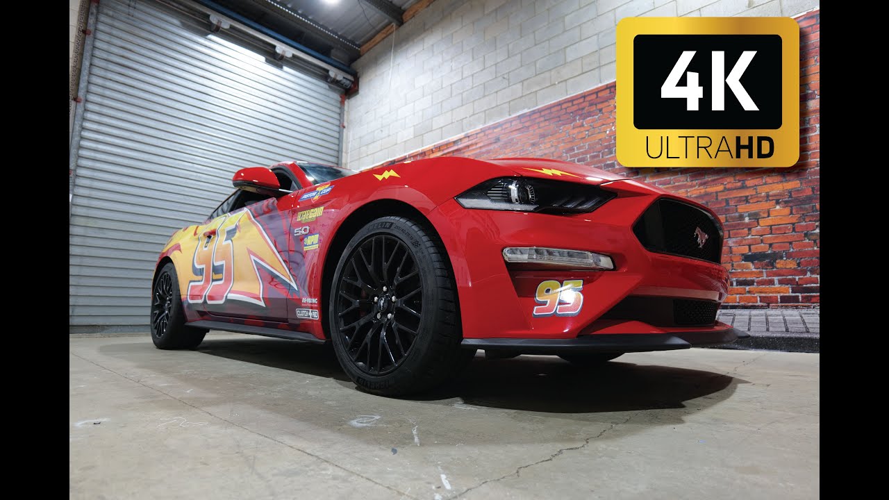 Red Mustang Racing Livery Wrap - YouTube