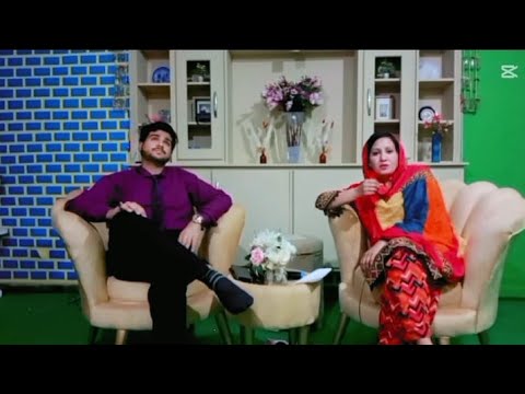 INTERVIEW ACTOR SHOAIB HASSAN MODAL AND MADAM SOBIA ANCHOR VOICE OF ...