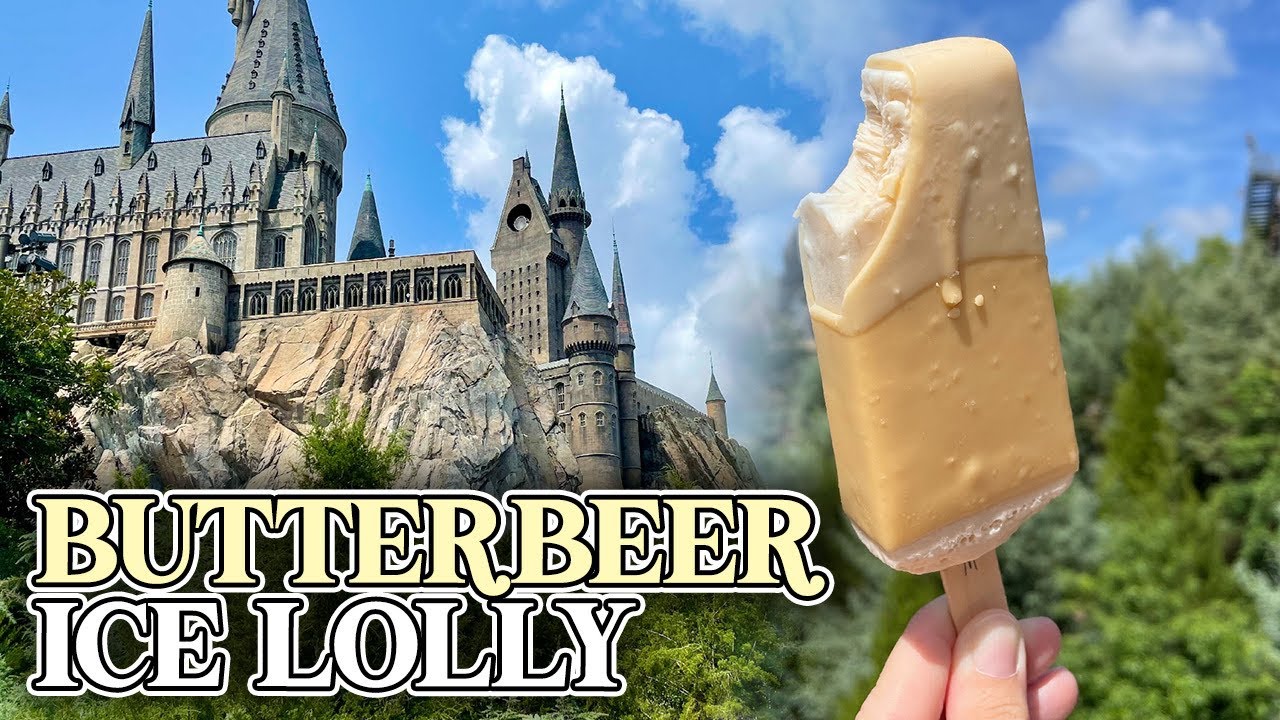 Butterbeer “Ice Lolly” Popsicles Debut in the Wizarding World of Harry ...
