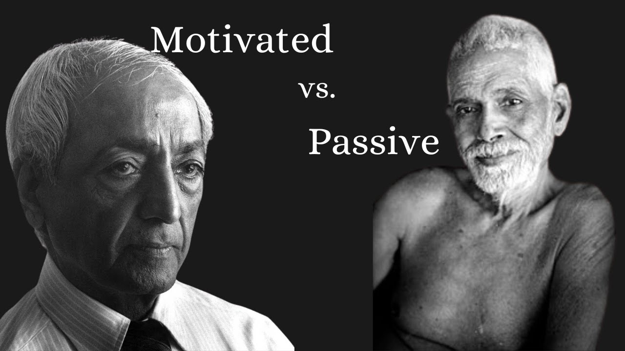 Does self-realization make you passive? - YouTube