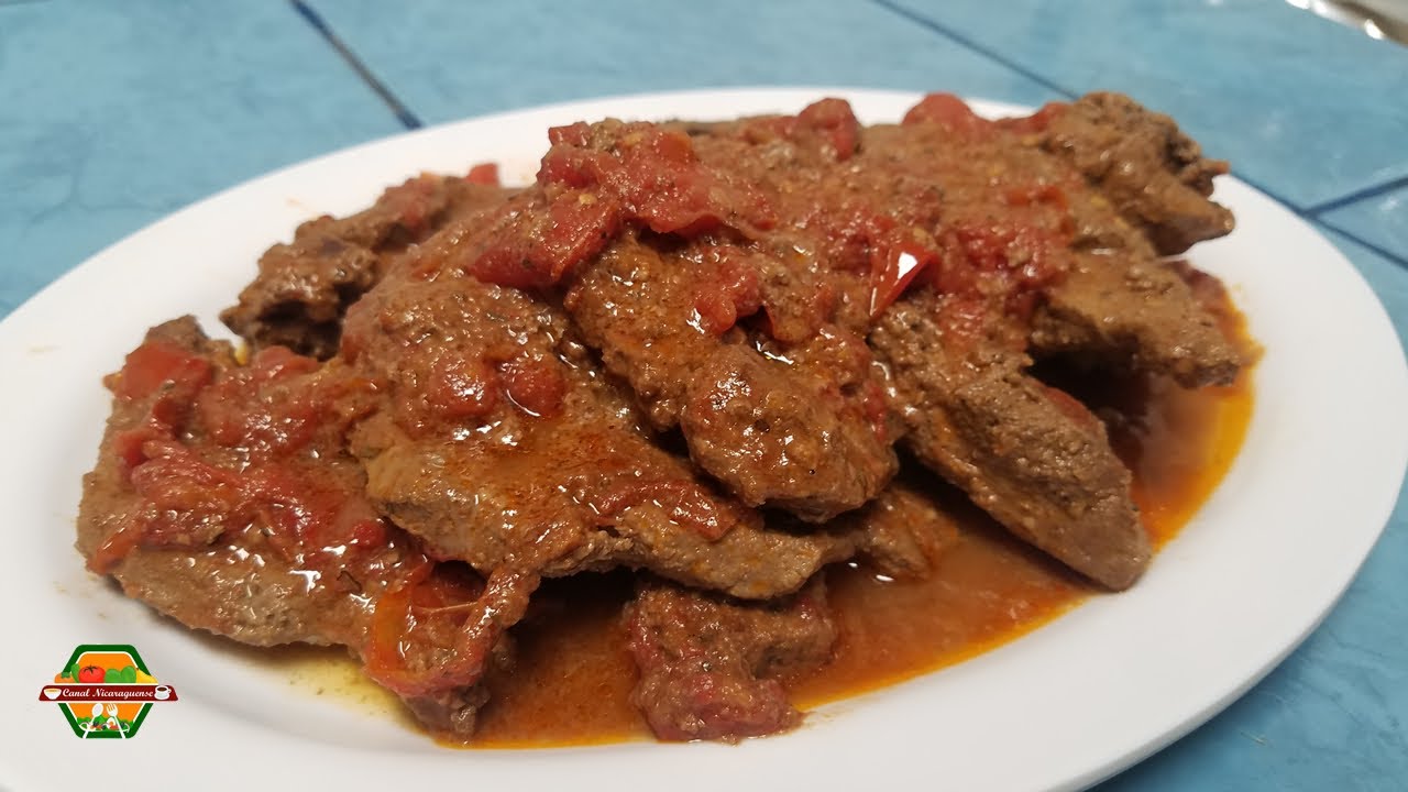 Higado Entomatado Original - YouTube
