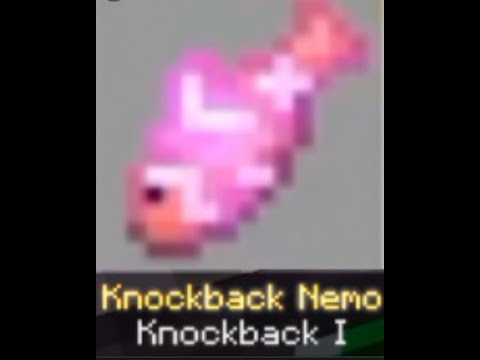 The Power of a Knockback Nemo in Minecraft Skywars - YouTube