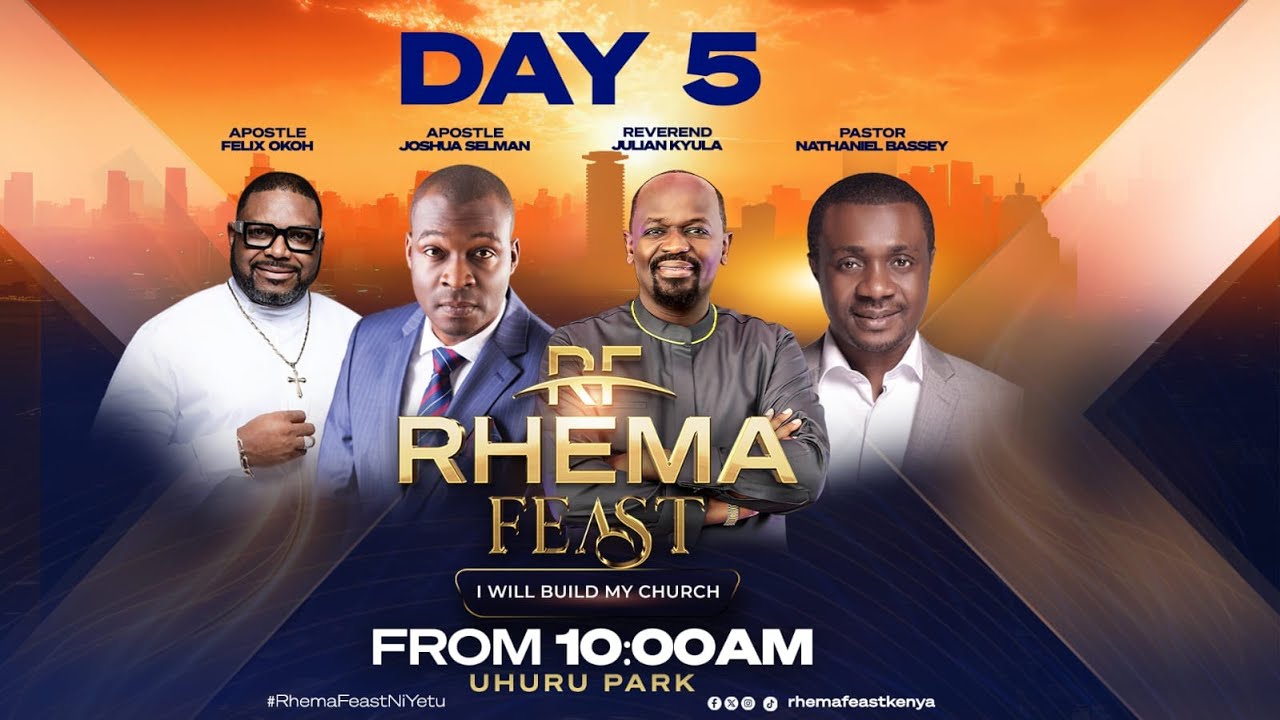 Rhema Feast 2025|| Day 5 || Apostle Joshua Selman || Hallelujah ...