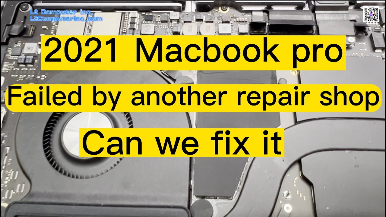 2021 macbook pro failed by another repair shop can we fix it? - YouTube