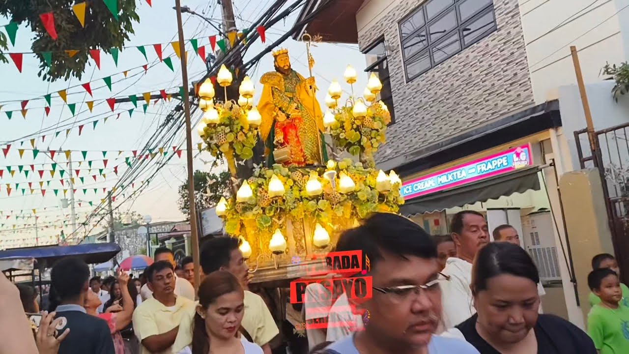 Procession for St Joseph - Las Piñas Fiesta 2024 - YouTube