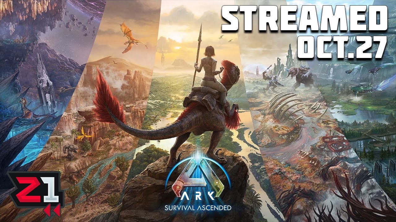 New Base Preparations! ASA PVE Previous Live Stream Oct 27 Ark Survival ...