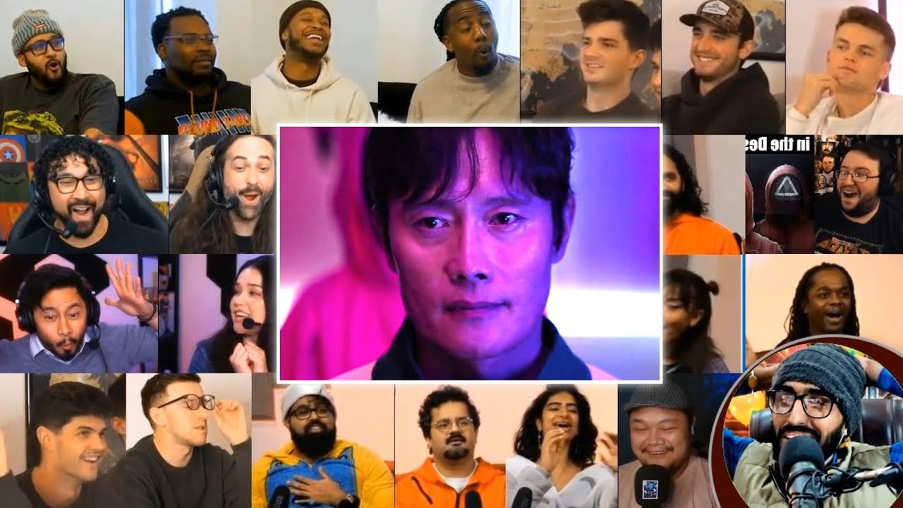 The Front Man is Player 001 Reaction Mashup | Squid Game 2x3 | Season 2 ...