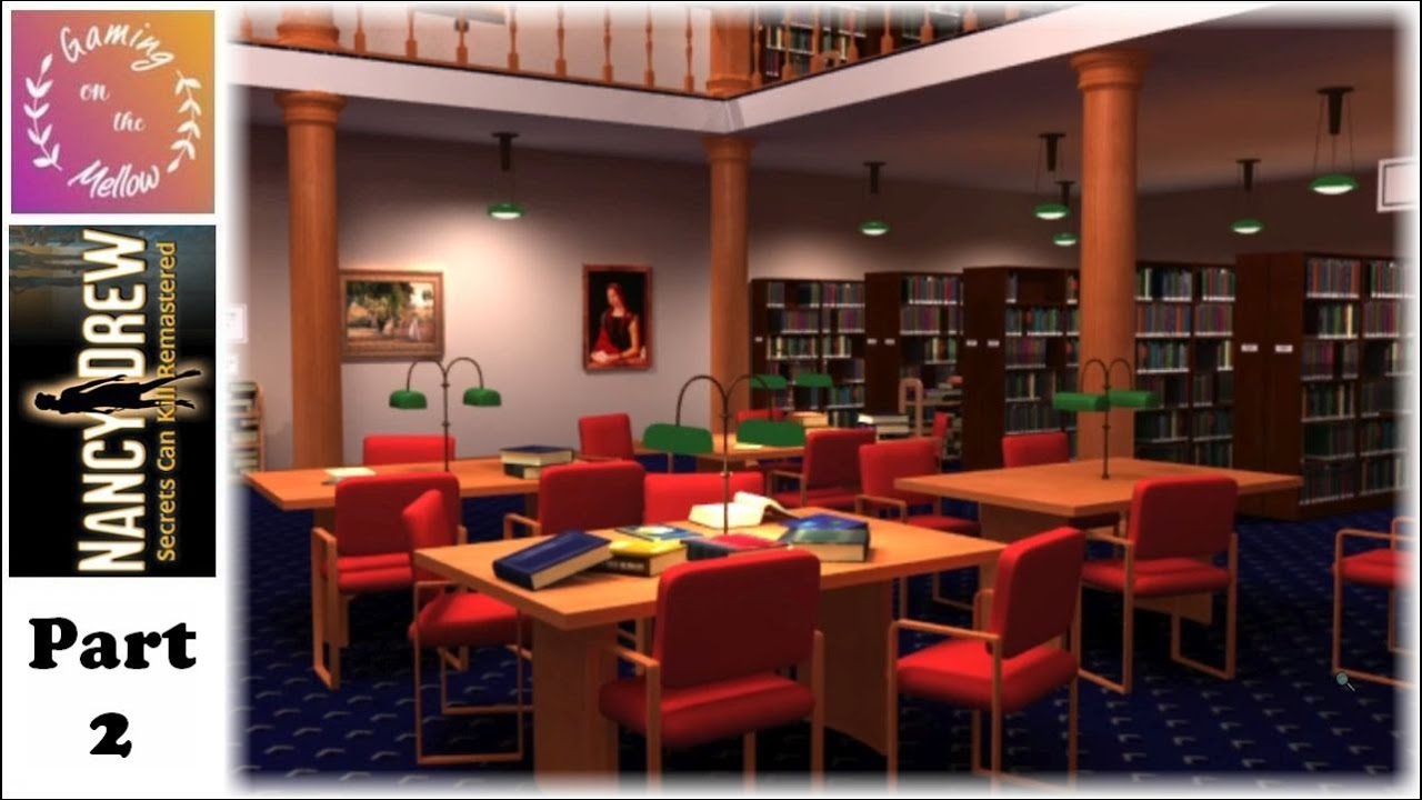 Snooping Around in the Library! | Nancy Drew: Secrets Can Kill ...