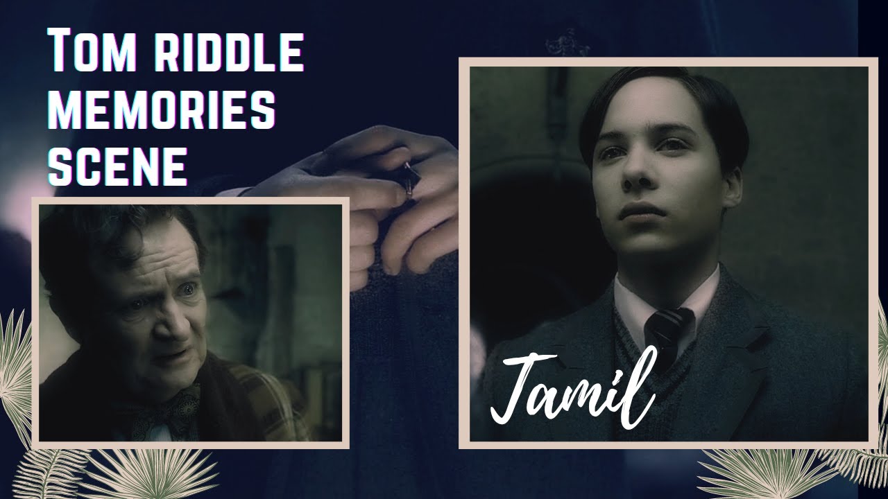 Tom riddle⚡Memories scene #harrypotter #tomriddle #tamil - YouTube