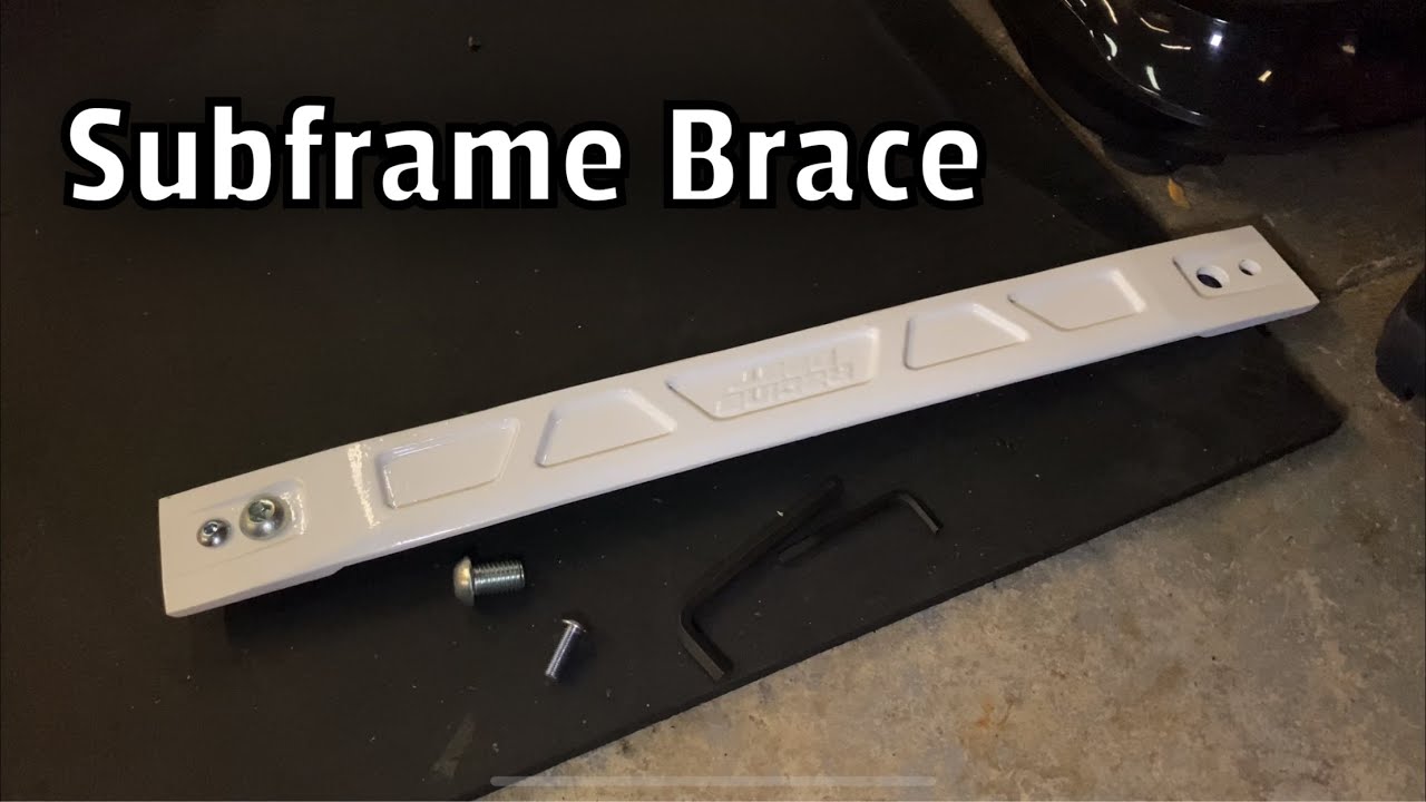 Best Mod Yet!? Racing Beat Front Subframe Brace - Turbo Miata Build ...