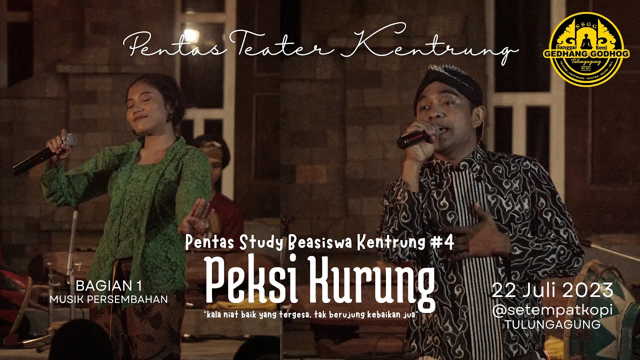 PENTAS STUDY BK #4 Peksi Kurung | Part 1/3 Musik Persembahan - YouTube