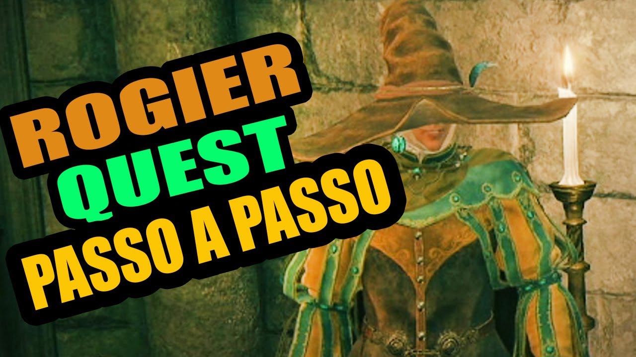 Elden Ring - QUEST do Rogier Como fazer (PASSO A PASSO) - YouTube