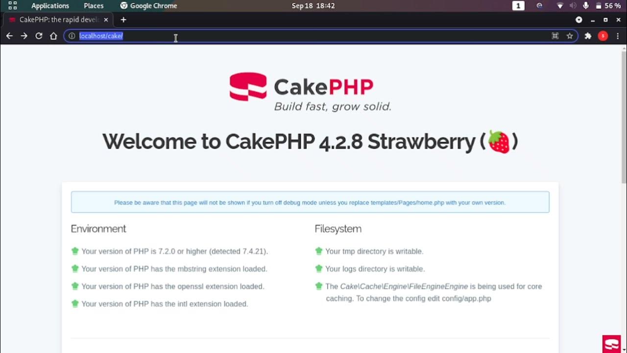 Cakephp Routes And Controller Cakephp 4 Cakephp 428 Youtube