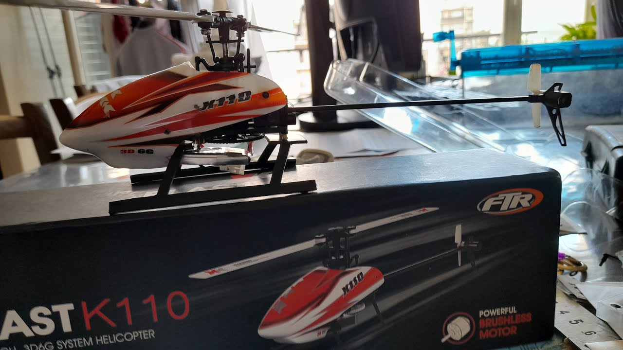 K110 new landing gear - YouTube