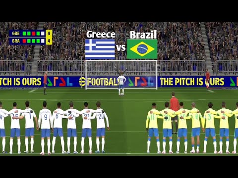 🔥Brazil vs Greece full penalty shootout | Greece vs Brazil Highlights