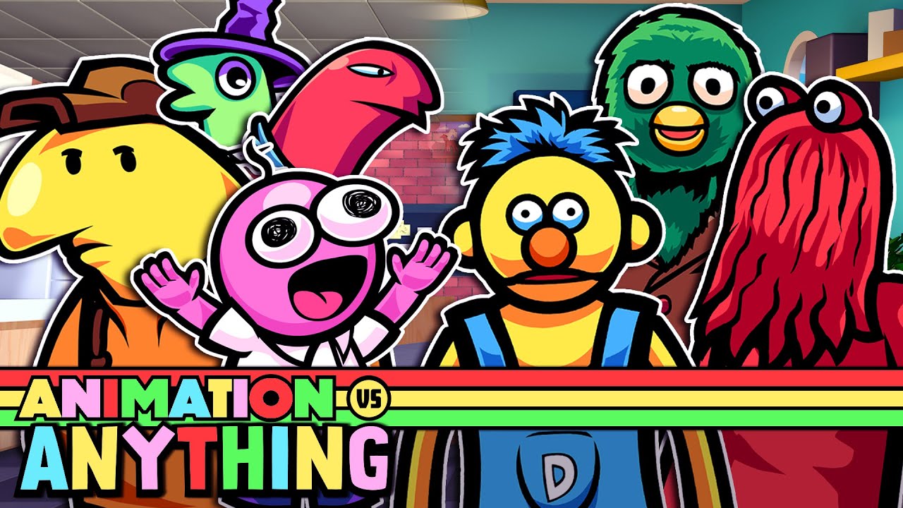 Smiling Friends vs Don't Hug Me I'm Scared - Rap Battle! (ANIMATION VS ...