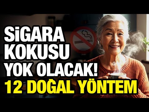 Evindeki Sigara Kokusunu Yok Etmen İçin 12 Doğal Yöntem!