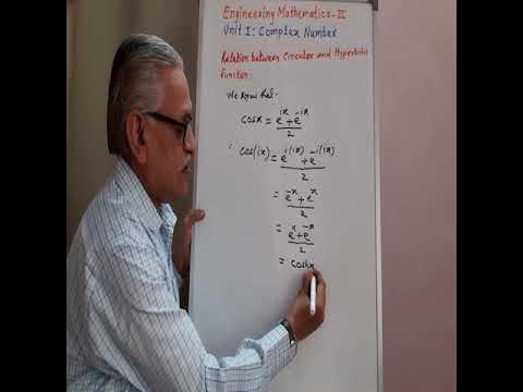 cos ix = cos hx I Relation between circular & Hyperbolic Function #shorts - YouTube