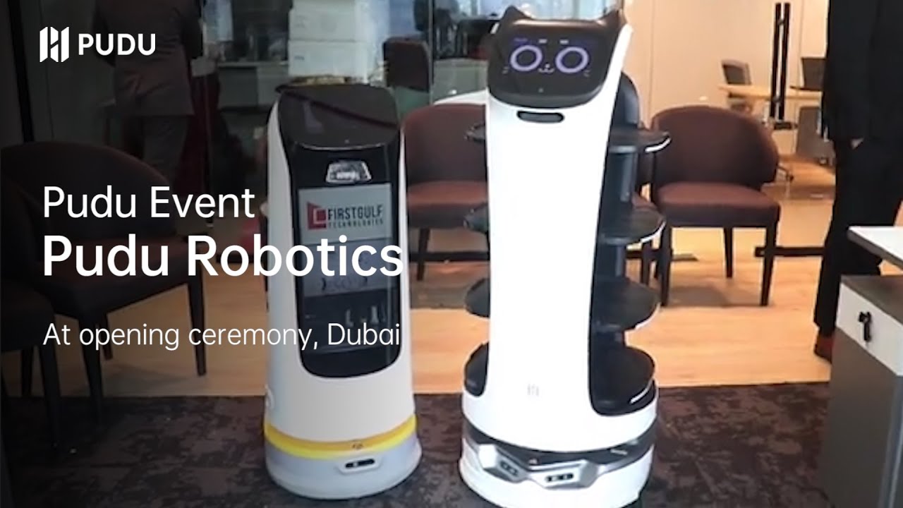 BellaBot & KettyBot served at opening ceremony in Dubai | Pudu Robotics ...