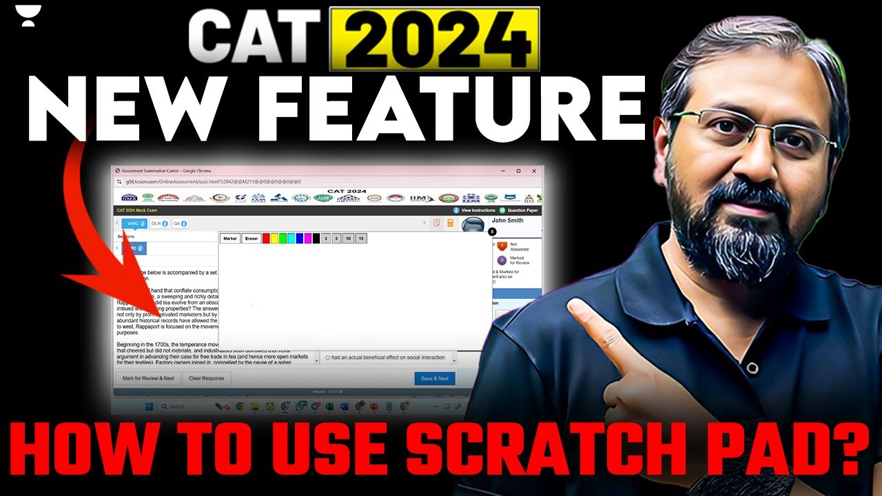 CAT 2024 - Changes in Exam Pattern with New Exam Feature!! - YouTube