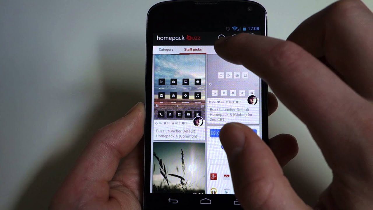 Overview: Buzz Launcher Beta on Android - YouTube