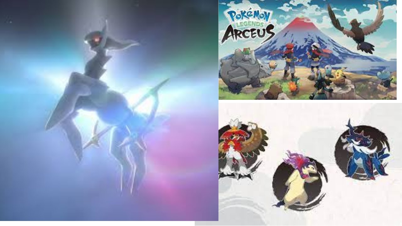 new beggining pokemon legends arcues part 1 - YouTube