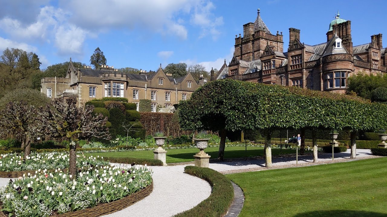 Holker Hall gardens 2024 - YouTube
