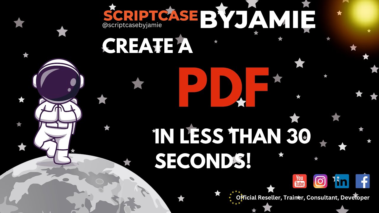 Scriptcase: Generating PDF Reports in Under 30 Seconds ... Scriptcase: Generating PDF Reports in Under 30 Seconds ...