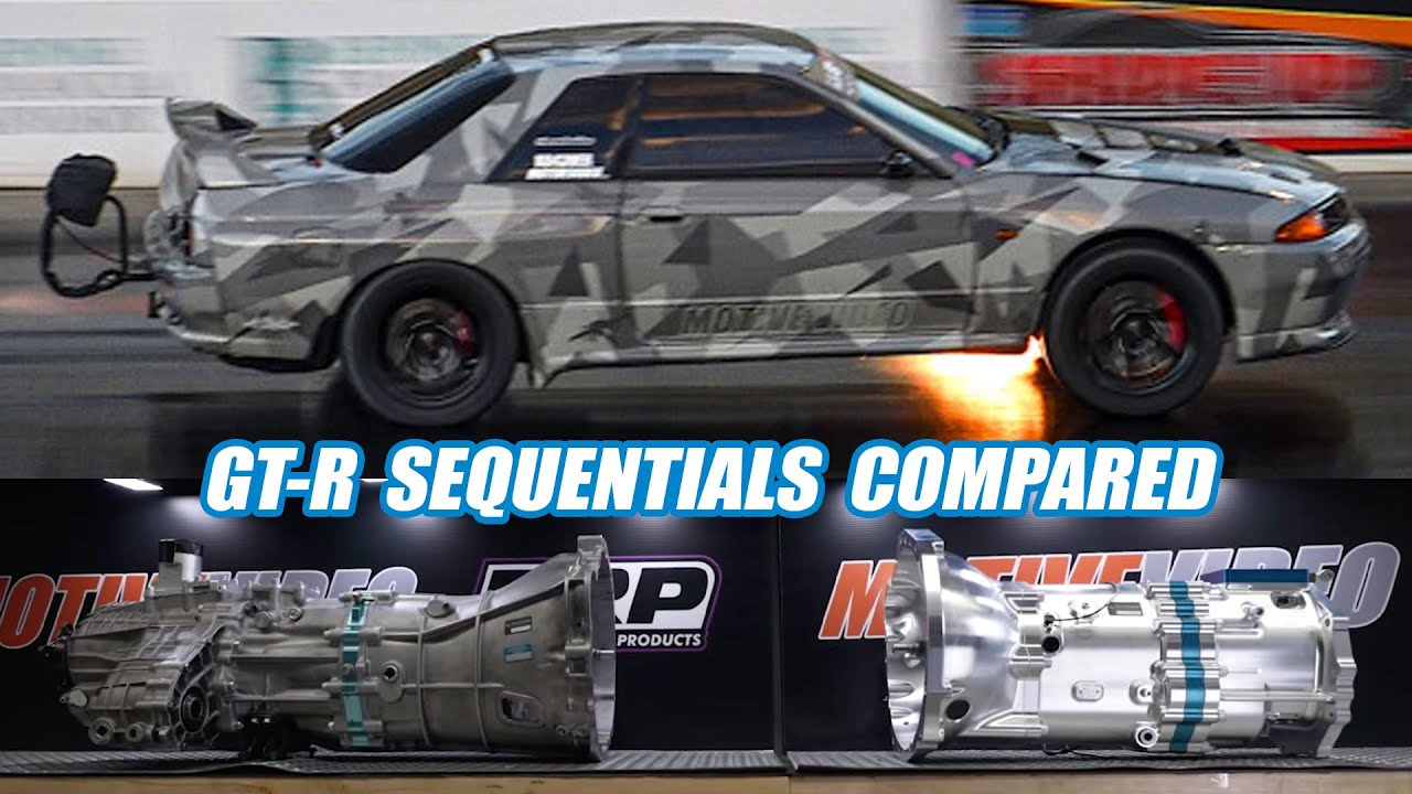 PPG GT-R Billet Sequential Box vs Stock Casing PPG GT-R Sequential - Up ...
