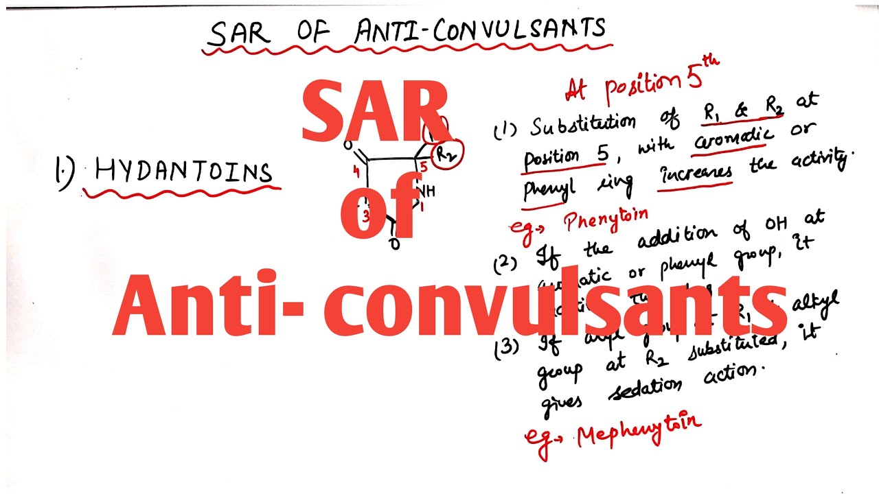 SAR OF ANTI-CONVULSANT DRUGS - YouTube