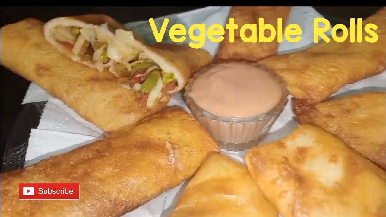 vegetable roll banane ka tarika/vegetable roll recipe by ijaz ansari ...