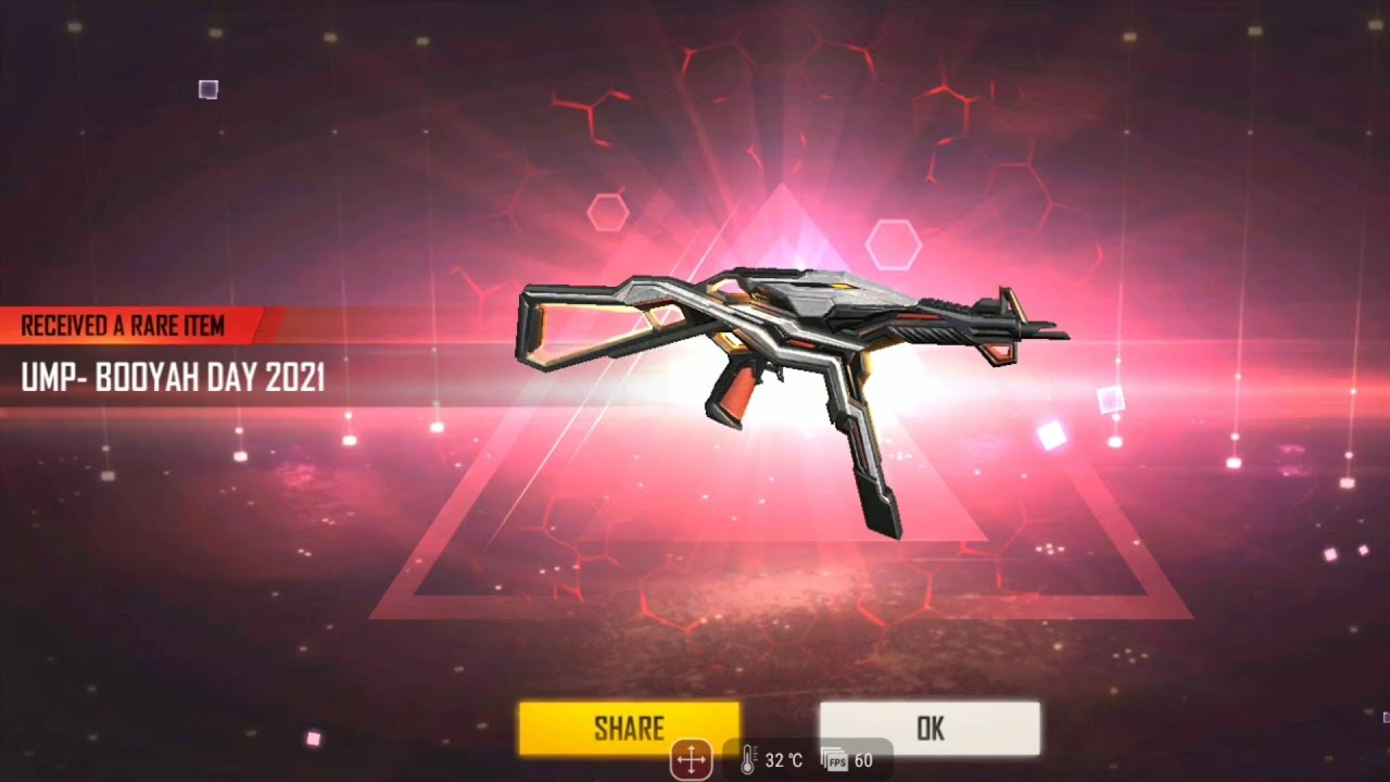 (NO CLICKBAIT) Spin Evo Gun UMP Booyah Day 2021 FF sampai dapat! Habis ...